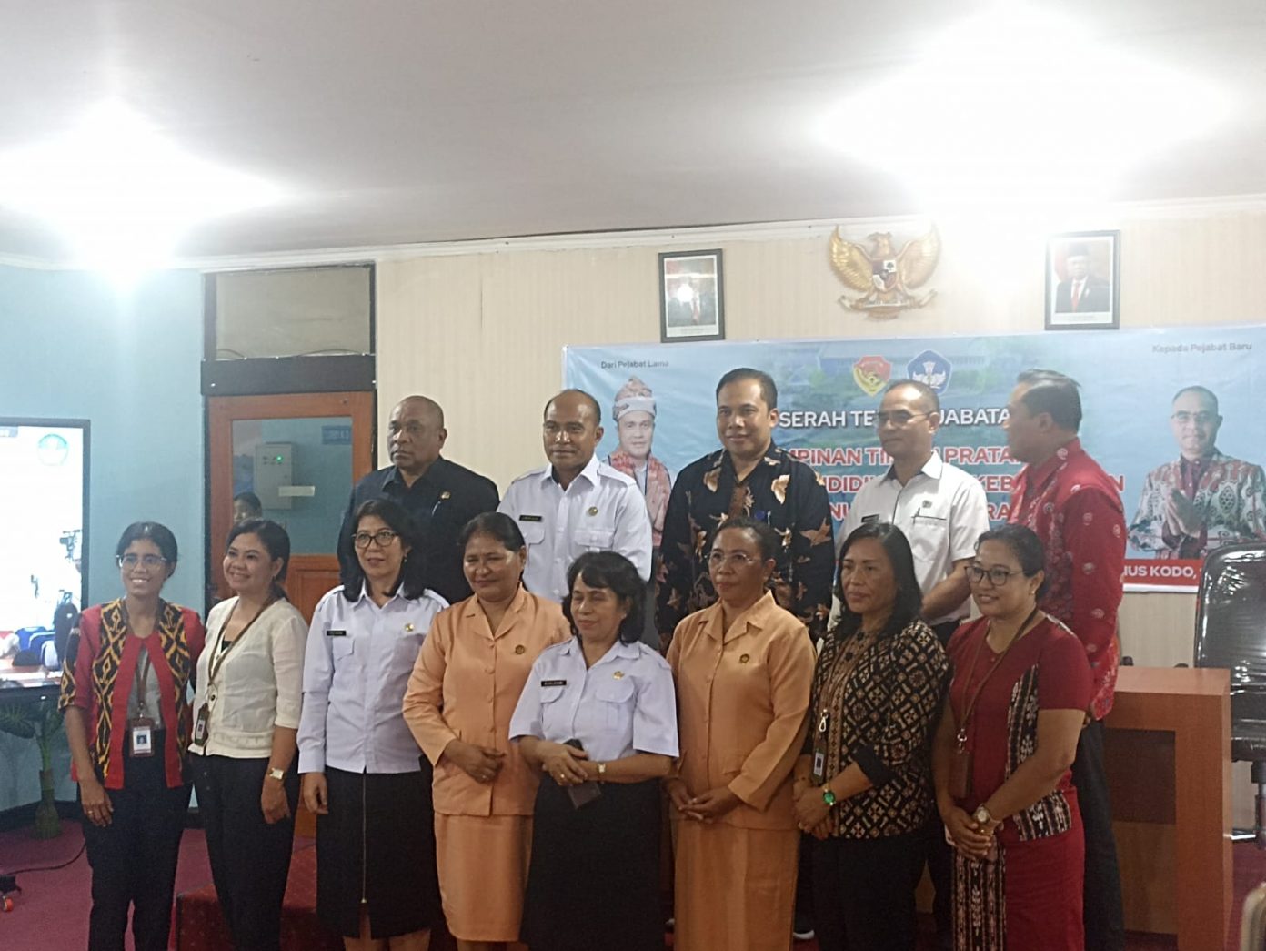 Dinas PK NTT Gelar Sertijab Kadis, Ambrosius Kodo Resmi Gantikan Linus ...